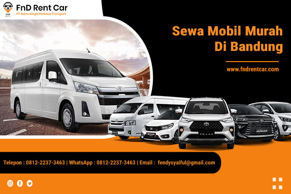 Sewa Mobil Murah Bandung Dengan Sopir Profesional